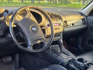 Black BMW 323 1998 in Valmiera, with an engine capacity of 2.50 L and mileage of 146 thousand km for 6900 €, photo 8 on AUTOMOTO.COM.LV