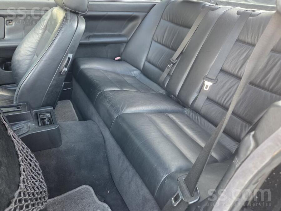 Black BMW 323 1998 in Valmiera, with an engine capacity of 2.50 L and mileage of 146 thousand km for 6900 €, photo 10 on AUTOMOTO.COM.LV