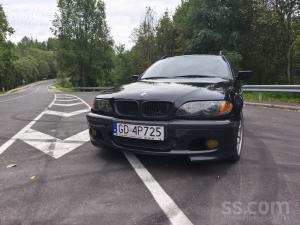 Melns BMW 323 2002 Rīga, ar dzinēja tilpumu 2.20 L un nobraukumu 321 tūkst. km par 3750 €, foto  vietnē AUTOMOTO.COM.LV