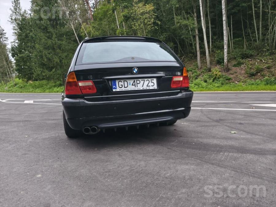 Черный БМВ 323 2002 в Рига, объемом двигателя 2.20 л и пробегом 321 тыс. км за 3750 €, фото 5 на AUTOMOTO.COM.LV