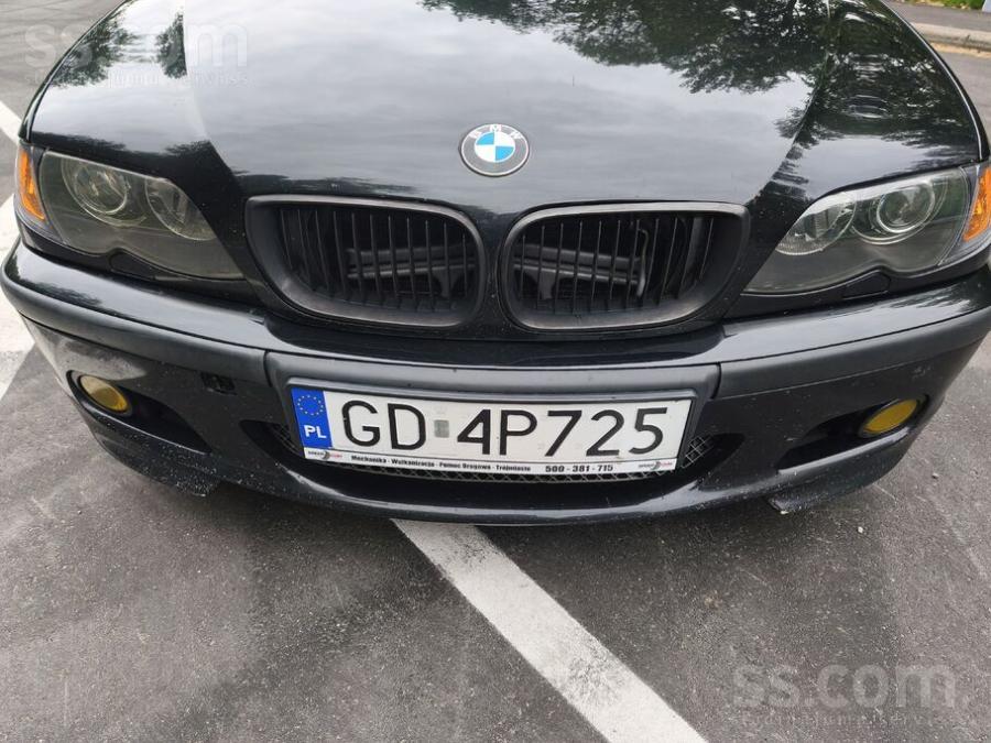 Черный БМВ 323 2002 в Рига, объемом двигателя 2.20 л и пробегом 321 тыс. км за 3750 €, фото 6 на AUTOMOTO.COM.LV