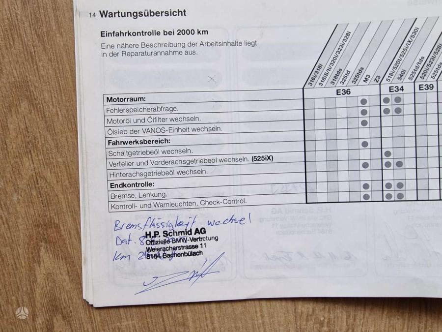 Zils BMW 323 1996 Viļņa, ar dzinēja tilpumu 2.49 L un nobraukumu 219 tūkst. km par 14995 €, foto 37 vietnē AUTOMOTO.COM.LV