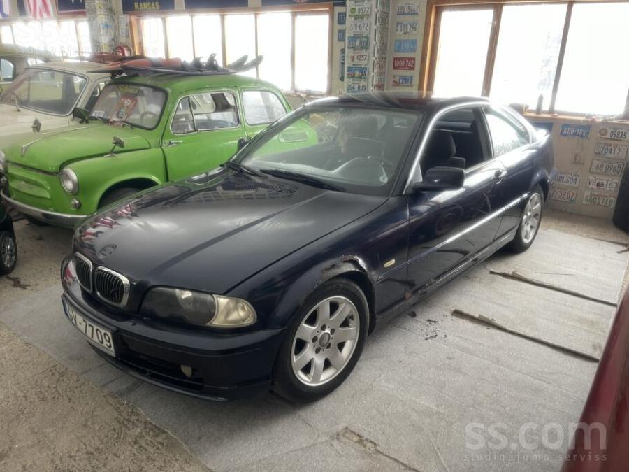 Blue BMW 323 1999 in Daugavpils, with an engine capacity of 2.50 L and mileage of 310 thousand km for 2200 €, photo 1 on AUTOMOTO.COM.LV