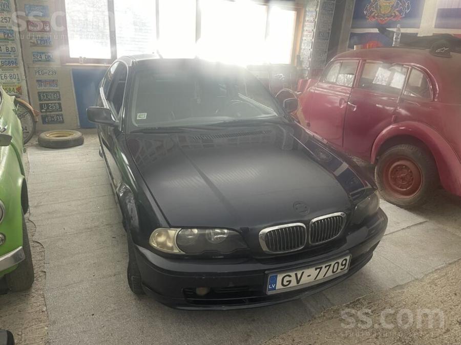 Blue BMW 323 1999 in Daugavpils, with an engine capacity of 2.50 L and mileage of 310 thousand km for 2200 €, photo 2 on AUTOMOTO.COM.LV