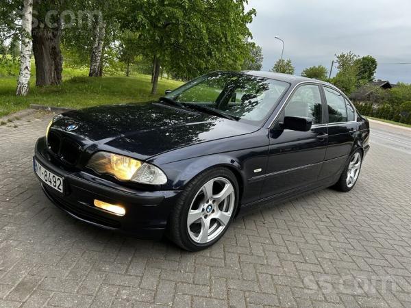 Blue BMW 323 1999 in Kuldiga, with an engine capacity of 2.50 L and mileage of 304 thousand km for 3480 €, photo 3 on AUTOMOTO.COM.LV