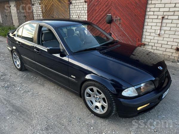 Blue BMW 323 1999 in Kuldiga, with an engine capacity of 2.50 L and mileage of 306 thousand km for 3650 €, photo 2 on AUTOMOTO.COM.LV