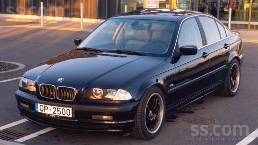 Zils BMW 323 1999 Rīga, ar dzinēja tilpumu 2.50 L un nobraukumu 378 tūkst. km par 4500 €, foto 7 vietnē AUTOMOTO.COM.LV