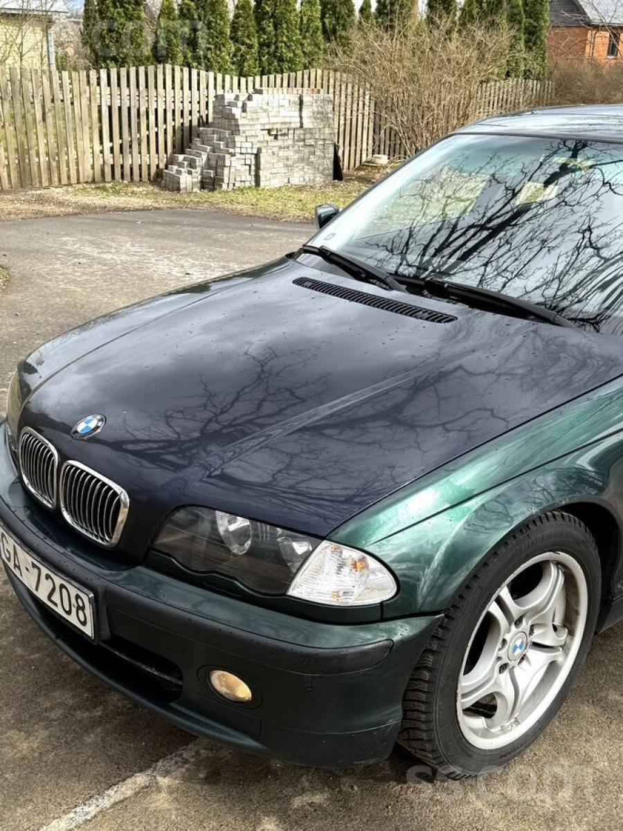 Zaļš BMW 323 1999 Valmiera, ar dzinēja tilpumu 2.50 L un nobraukumu 400 tūkst. km par 3000 €, foto 2 vietnē AUTOMOTO.COM.LV