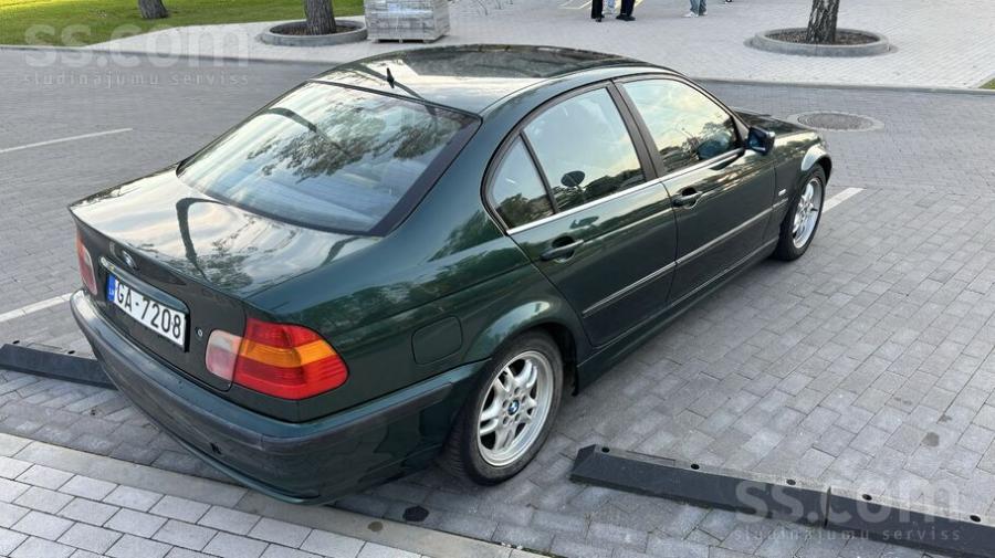Zaļš BMW 323 1999 Jūrmala, ar dzinēja tilpumu 2.50 L un nobraukumu 400 tūkst. km par 2200 €, foto 5 vietnē AUTOMOTO.COM.LV
