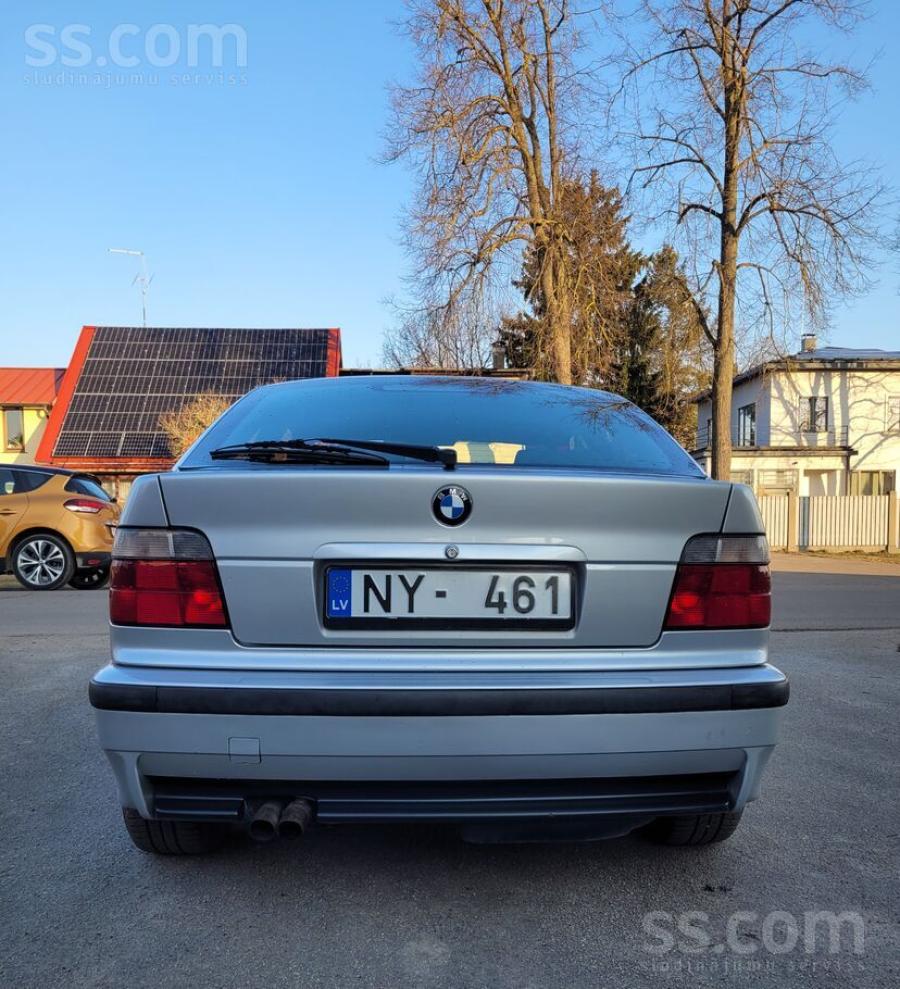 Grey BMW 323 1998 in Riga, with an engine capacity of 2.50 L and mileage of 215 thousand km for 4100 €, photo 5 on AUTOMOTO.COM.LV
