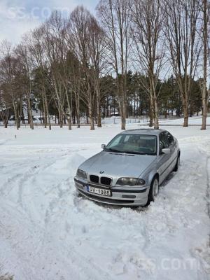 Pelēks BMW 323 1998 Kuldīga, ar dzinēja tilpumu 2.50 L un nobraukumu 358 tūkst. km par 1550 €, foto  vietnē AUTOMOTO.COM.LV