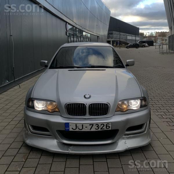 Grey BMW 323 2000 in Riga, with an engine capacity of 2.50 L and mileage of 350 thousand km for 2500 €, photo 1 on AUTOMOTO.COM.LV