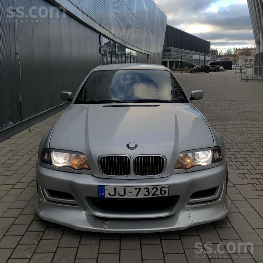 Pelēks BMW 323 2000 Rīga, ar dzinēja tilpumu 2.50 L un nobraukumu 350 tūkst. km par 2500 €, foto 1 vietnē AUTOMOTO.COM.LV