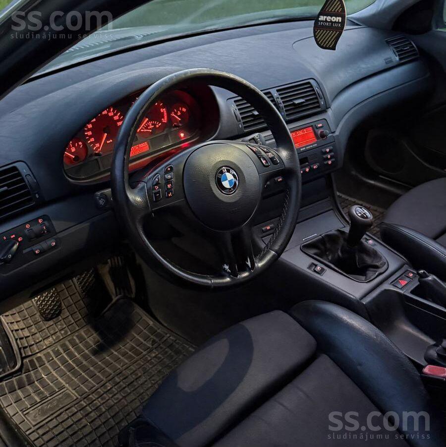 Серый БМВ 323 2002 в Бауска, объемом двигателя 2.20 л и пробегом 263 тыс. км за 2200 €, фото 9 на AUTOMOTO.COM.LV