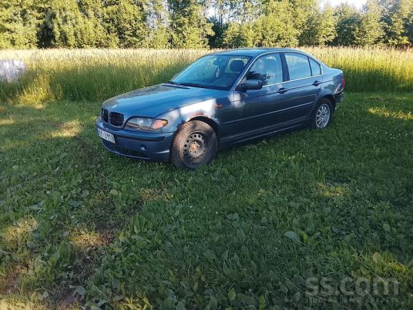 Grey BMW 323 2003 in Dobele, with an engine capacity of 2.20 L and mileage of 201 thousand km for 850 €, photo 1 on AUTOMOTO.COM.LV