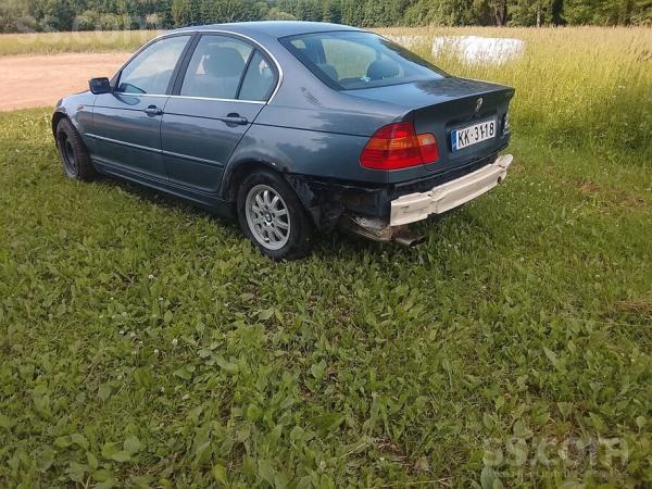 Grey BMW 323 2003 in Dobele, with an engine capacity of 2.20 L and mileage of 201 thousand km for 850 €, photo 2 on AUTOMOTO.COM.LV