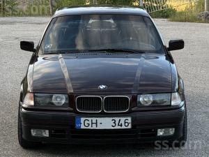 Red BMW 323 1992 in Aluksne, with an engine capacity of 2.50 L and mileage of 330 thousand km for 4480 €, photo  on AUTOMOTO.COM.LV