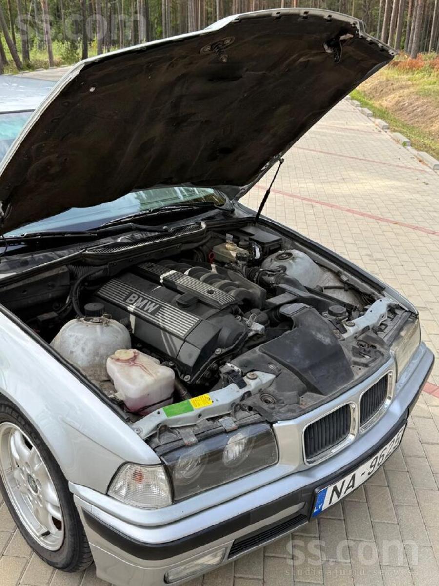 BMW 323 1996 in Talsi, with an engine capacity of 2.50 L and mileage of 180 thousand km for 6450 €, photo 7 on AUTOMOTO.COM.LV