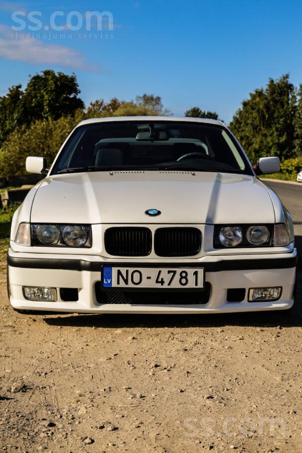 BMW 323 1996 Rīga vietnē Balts BMW 323 1996 Rīga, ar dzinēja tilpumu 2.50 L un nobraukumu 280 tūkst. km par 10000 €, foto 5 vietnē AUTOMOTO.COM.LV