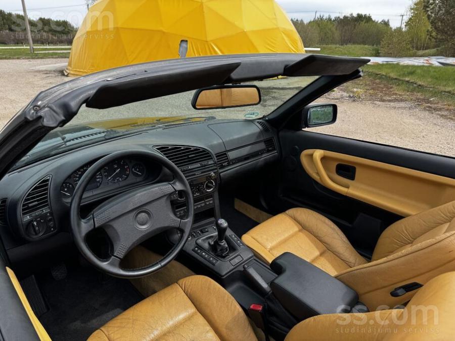 Melns BMW 325 1994 Liepāja, ar dzinēja tilpumu 2.50 L un nobraukumu 233 tūkst. km par 5700 €, foto 14 vietnē AUTOMOTO.COM.LV