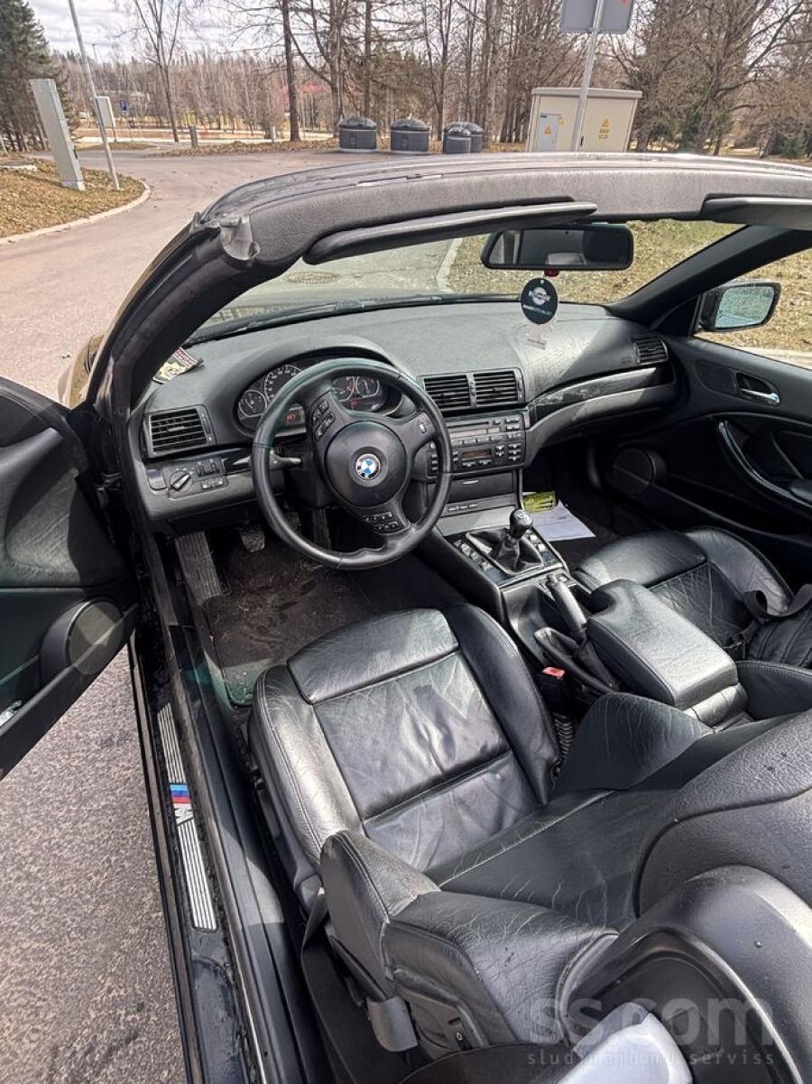 Melns BMW 325 2003 Talsi, ar dzinēja tilpumu 2.50 L un nobraukumu 266 tūkst. km par 6000 €, foto 11 vietnē AUTOMOTO.COM.LV