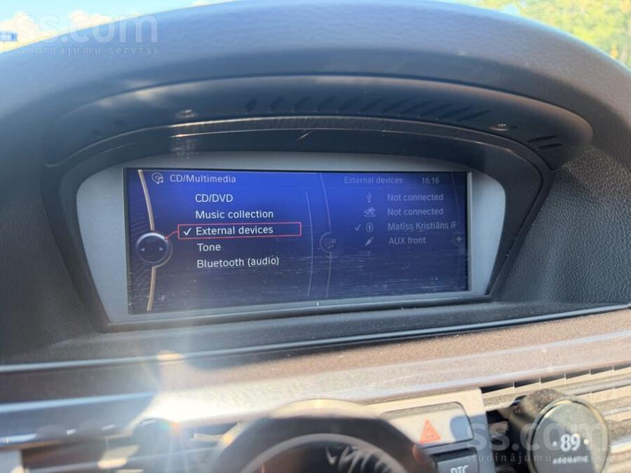 Melns BMW 325 2007 Rīga, ar dzinēja tilpumu 3.00 L un nobraukumu 201 tūkst. km par 8500 €, foto 14 vietnē AUTOMOTO.COM.LV