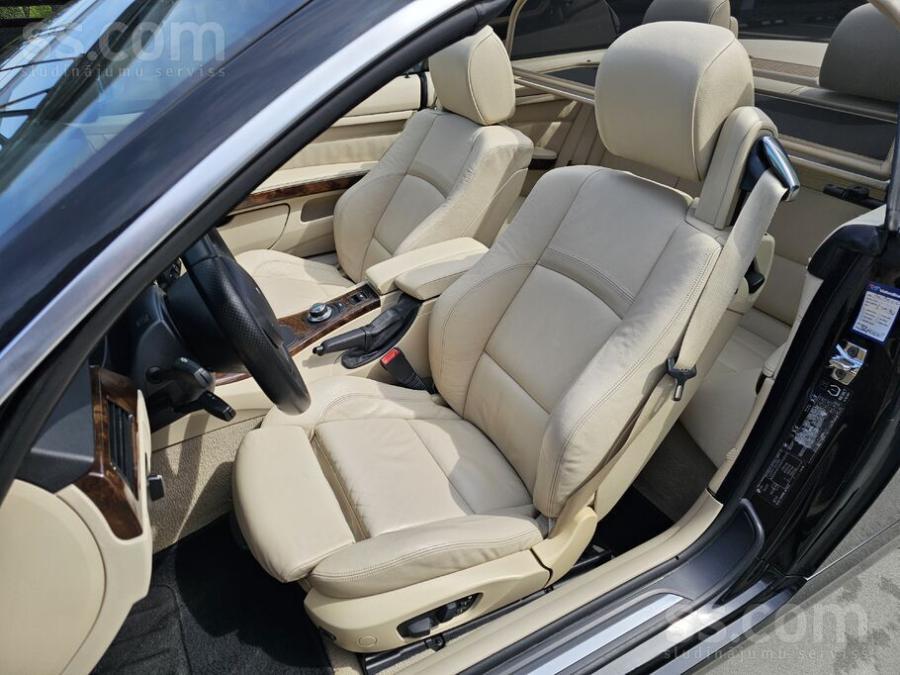 Melns BMW 325 2007 Viļņa, ar dzinēja tilpumu 3.00 L un nobraukumu 310 tūkst. km par 8500 €, foto 12 vietnē AUTOMOTO.COM.LV