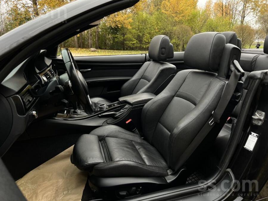 Black BMW 325 2010 in Riga, with an engine capacity of 3.00 L and mileage of 0 thousand km for 13500 €, photo 15 on AUTOMOTO.COM.LV