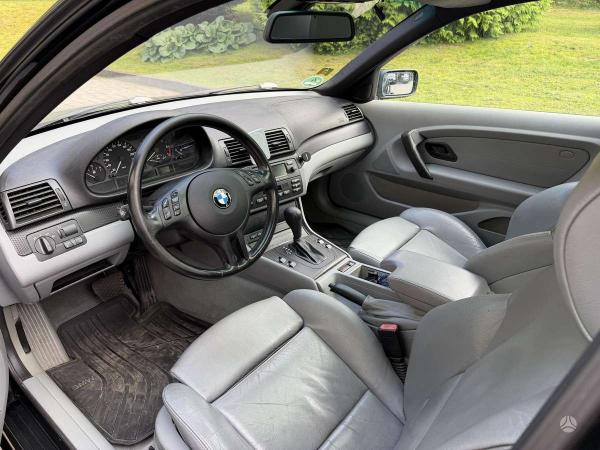 Black BMW 325 2001 in Visaginas, with an engine capacity of 2.50 L and mileage of 253 thousand km for 3250 €, photo 10 on AUTOMOTO.COM.LV
