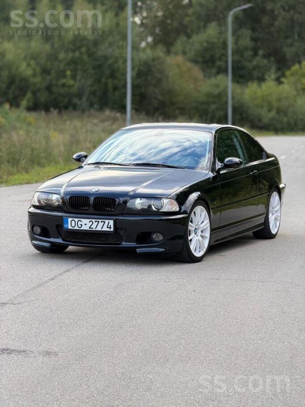 Black BMW 325 2001 in Tukums, with an engine capacity of 2.50 L and mileage of 248 thousand km for 9500 €, photo 1 on AUTOMOTO.COM.LV