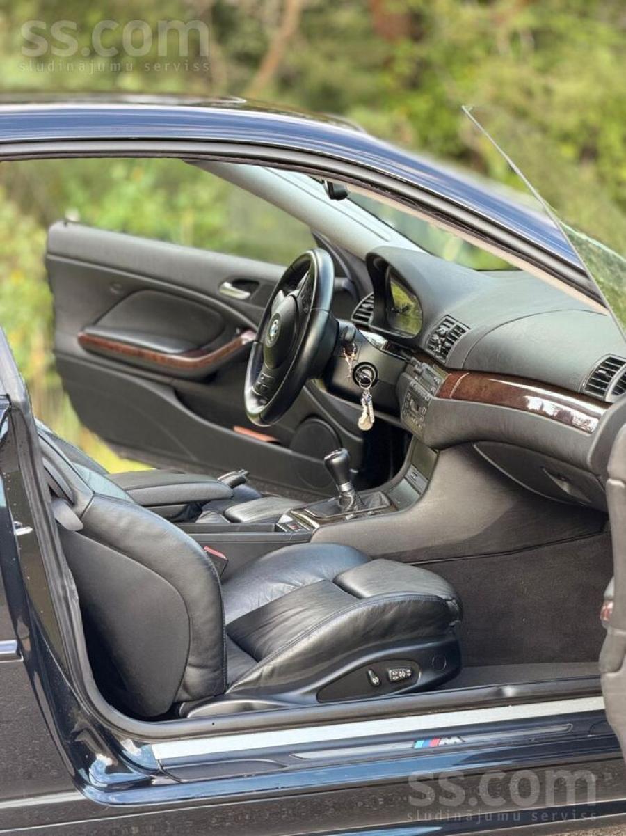 Black BMW 325 2001 in Tukums, with an engine capacity of 2.50 L and mileage of 248 thousand km for 9500 €, photo 7 on AUTOMOTO.COM.LV