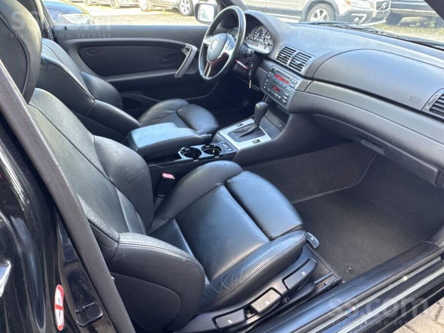 Black BMW 325 2002 in Talsi, with an engine capacity of 2.50 L and mileage of 198 thousand km for 4500 €, photo 22 on AUTOMOTO.COM.LV