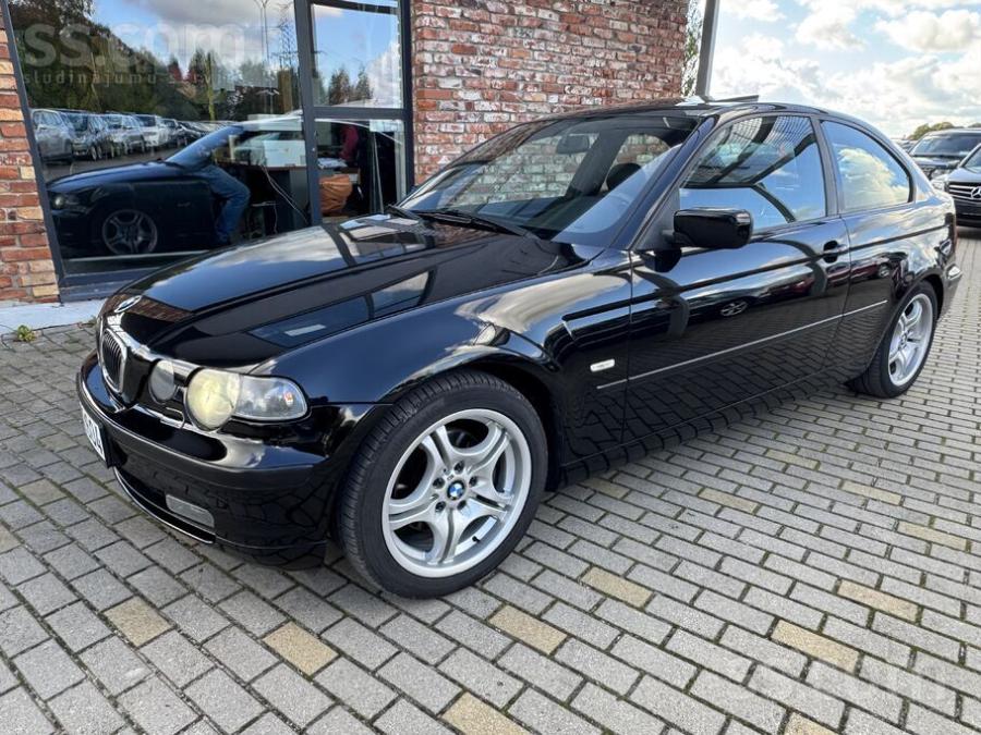 Black BMW 325 2002 in Talsi, with an engine capacity of 2.50 L and mileage of 198 thousand km for 4500 €, photo 1 on AUTOMOTO.COM.LV