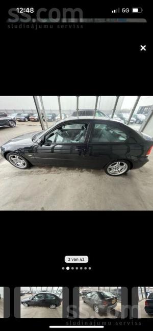 Black BMW 325 2002 in Talsi, with an engine capacity of 2.50 L and mileage of 198 thousand km for 4500 €, photo 47 on AUTOMOTO.COM.LV