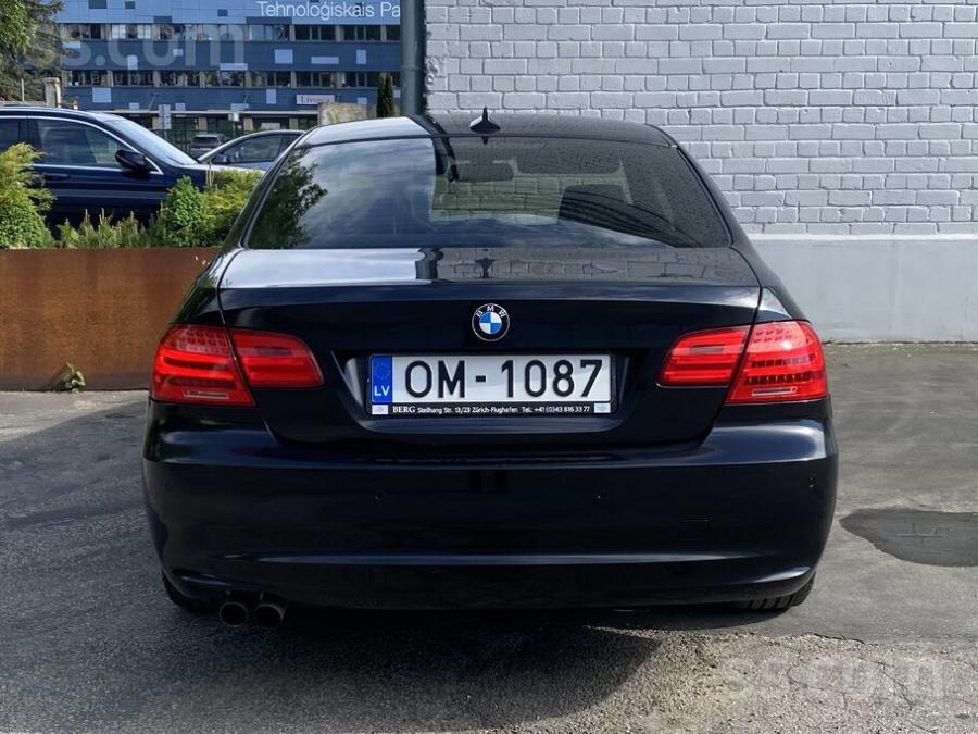 Melns BMW 325 2010 Rīga, ar dzinēja tilpumu 3.00 L un nobraukumu 272 tūkst. km par 7199 €, foto 6 vietnē AUTOMOTO.COM.LV