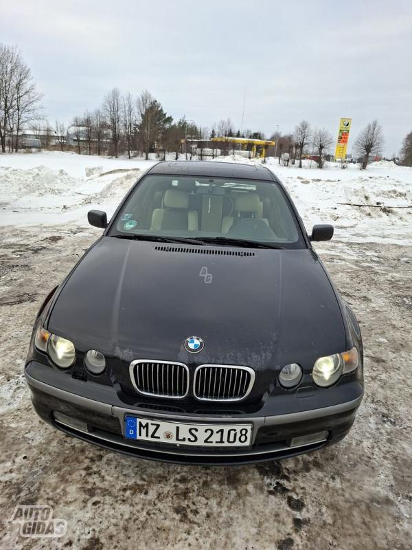 Black BMW 325 2002 in Sakiai, with an engine capacity of 2.50 L and mileage of 283 thousand km for 2399 €, photo 2 on AUTOMOTO.COM.LV