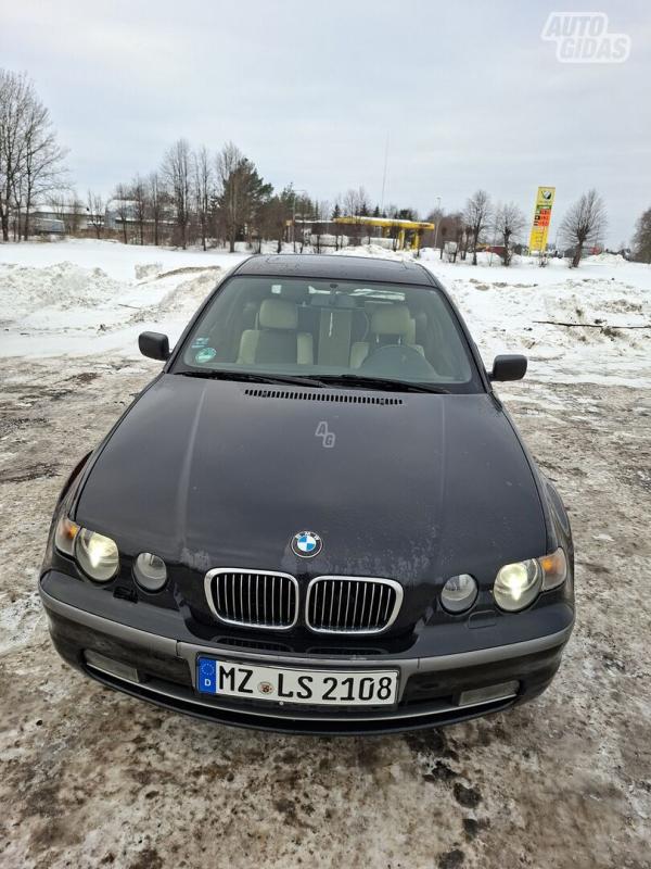 Black BMW 325 2002 in Sakiai, with an engine capacity of 2.50 L and mileage of 283 thousand km for 2399 €, photo 3 on AUTOMOTO.COM.LV