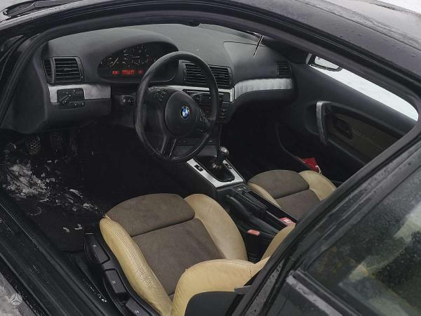 Black BMW 325 2002 in Radviliskis, with an engine capacity of 2.50 L and mileage of 280 thousand km for 2950 €, photo 5 on AUTOMOTO.COM.LV