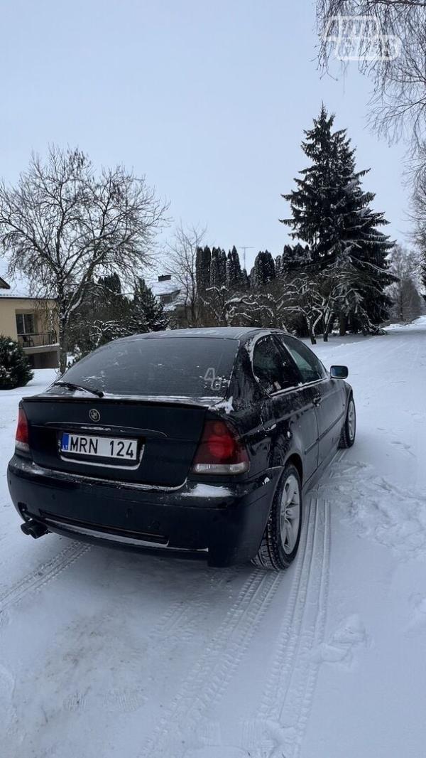 Melns BMW 325 2003 Šakiai, ar dzinēja tilpumu 2.50 L un nobraukumu 267 tūkst. km par 3200 €, foto 4 vietnē AUTOMOTO.COM.LV