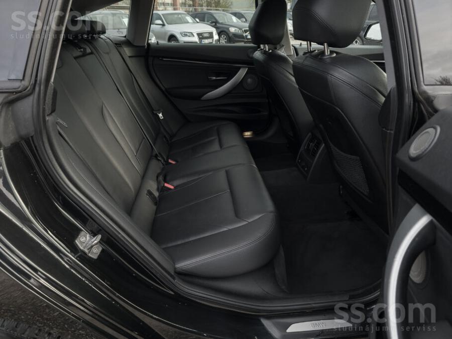 Black BMW 325 2013 in Liepaja, with an engine capacity of 2.00 L and mileage of 270 thousand km for 11795 €, photo 16 on AUTOMOTO.COM.LV