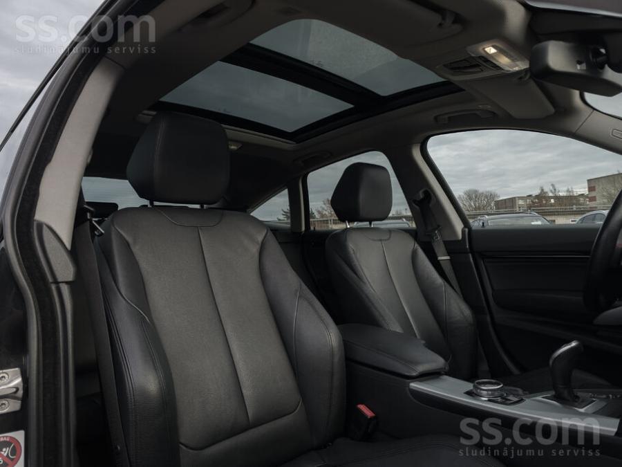 Black BMW 325 2013 in Liepaja, with an engine capacity of 2.00 L and mileage of 270 thousand km for 11795 €, photo 18 on AUTOMOTO.COM.LV