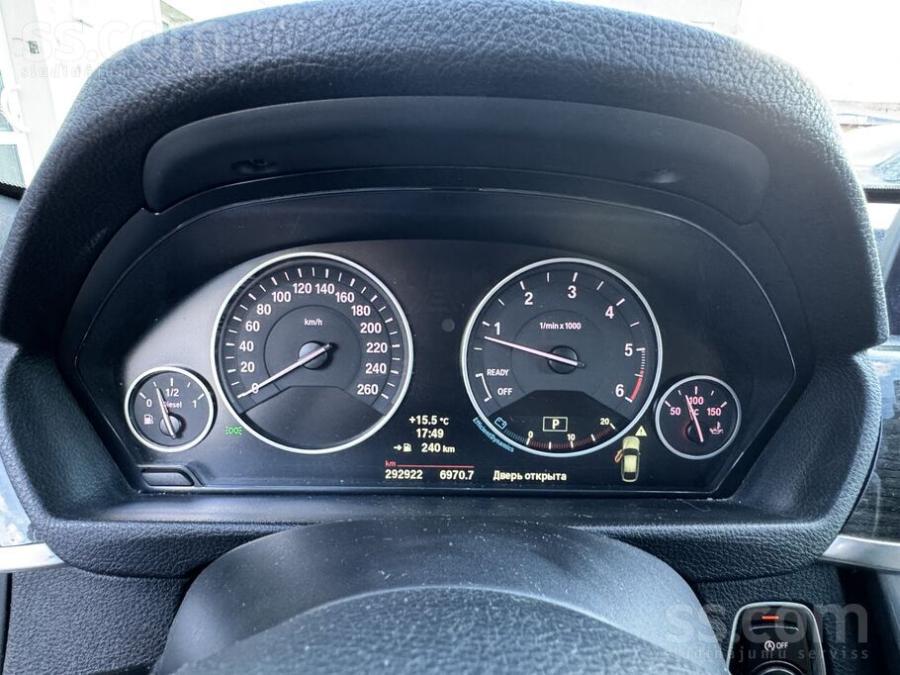Black BMW 325 2013 in Daugavpils, with an engine capacity of 2.00 L and mileage of 0 thousand km for 8900 €, photo 16 on AUTOMOTO.COM.LV