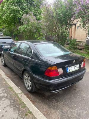 Black BMW 325 2001 in Riga, with an engine capacity of 2.50 L and mileage of 220 thousand km for 1500 €, photo 4 on AUTOMOTO.COM.LV