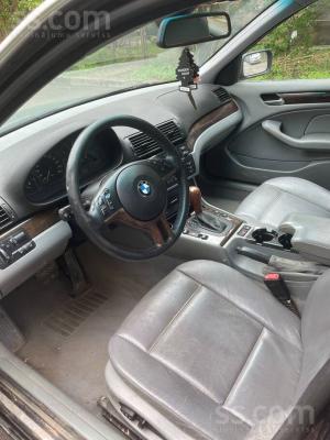 Black BMW 325 2001 in Riga, with an engine capacity of 2.50 L and mileage of 220 thousand km for 1500 €, photo 8 on AUTOMOTO.COM.LV