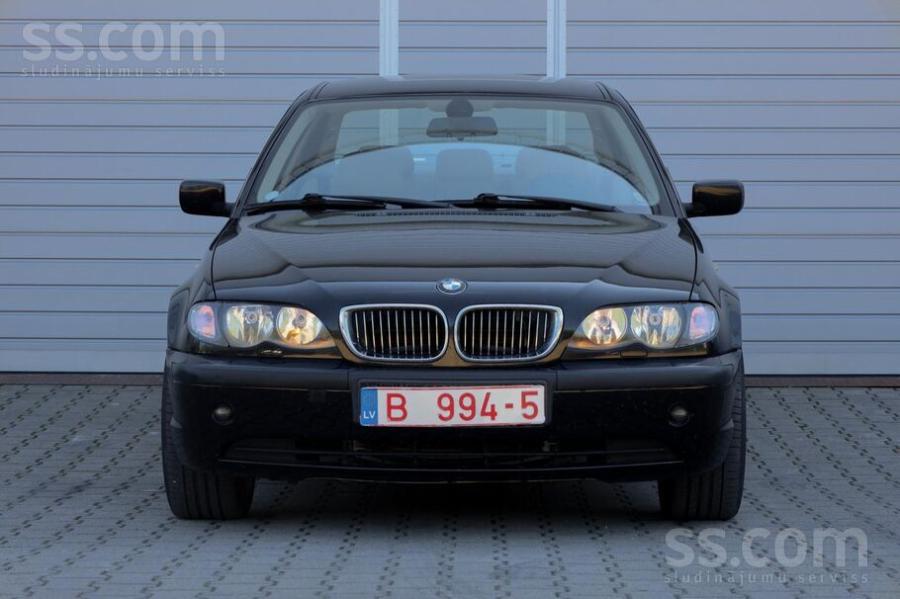 Black BMW 325 2002 in Riga, with an engine capacity of 2.50 L and mileage of 0 thousand km for 3895 €, photo 2 on AUTOMOTO.COM.LV