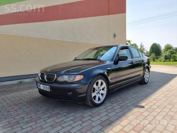 Black BMW 325 2002 in Aizkraukle, with an engine capacity of 2.50 L and mileage of 364 thousand km for 5200 €, photo 1 on AUTOMOTO.COM.LV