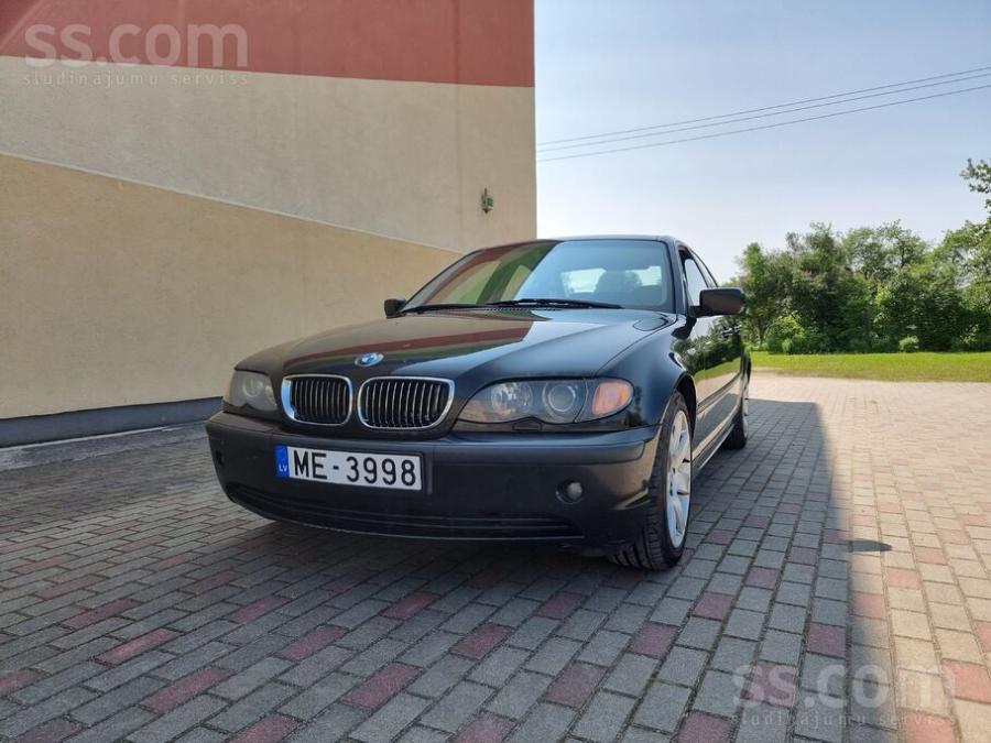 Black BMW 325 2002 in Aizkraukle, with an engine capacity of 2.50 L and mileage of 364 thousand km for 5200 €, photo 2 on AUTOMOTO.COM.LV