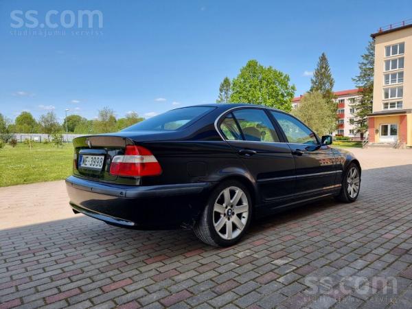 Black BMW 325 2002 in Aizkraukle, with an engine capacity of 2.50 L and mileage of 364 thousand km for 5200 €, photo 5 on AUTOMOTO.COM.LV
