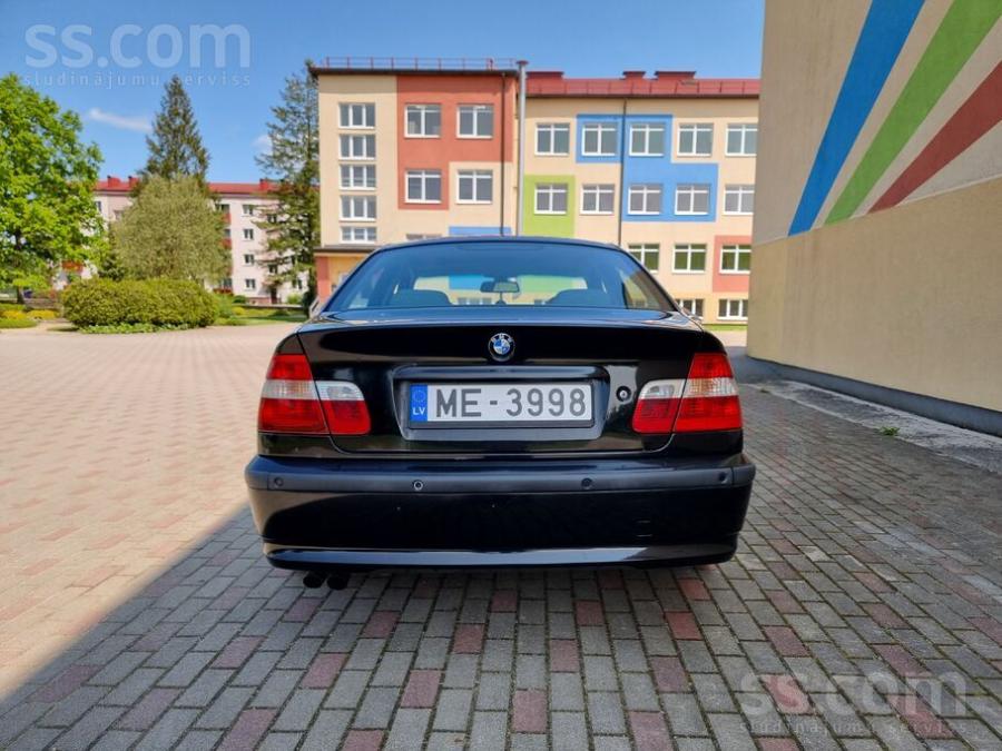 Black BMW 325 2002 in Aizkraukle, with an engine capacity of 2.50 L and mileage of 364 thousand km for 5200 €, photo 6 on AUTOMOTO.COM.LV