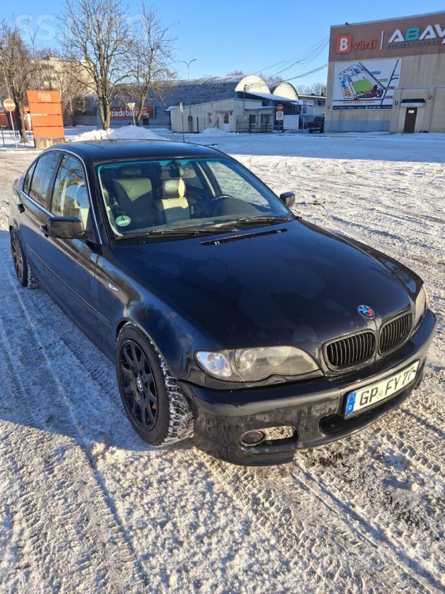 Melns BMW 325 2002 Rīga, ar dzinēja tilpumu 2.50 L un nobraukumu 288 tūkst. km par 2200 €, foto 1 vietnē AUTOMOTO.COM.LV